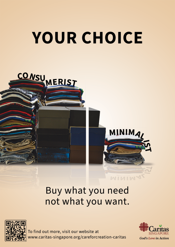 Your Choice Posters | Environmental Sustainability | Caritas SG