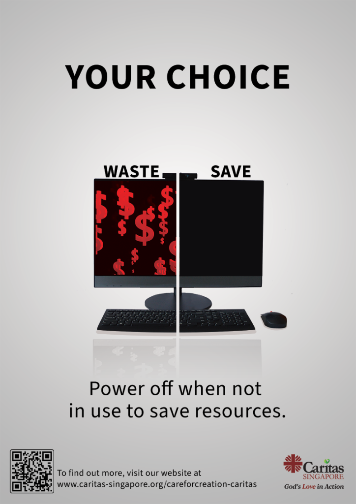 Your Choice Posters | Environmental Sustainability | Caritas SG